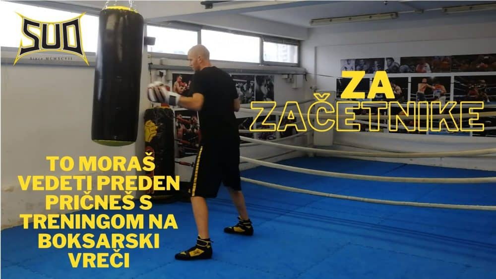 Boksarska vreča - Oprema za boks SUD Silovit Udarec